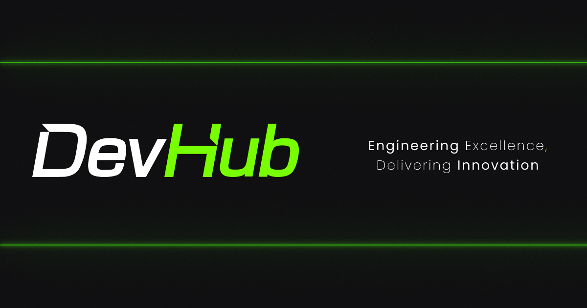 Homepage - DevHub